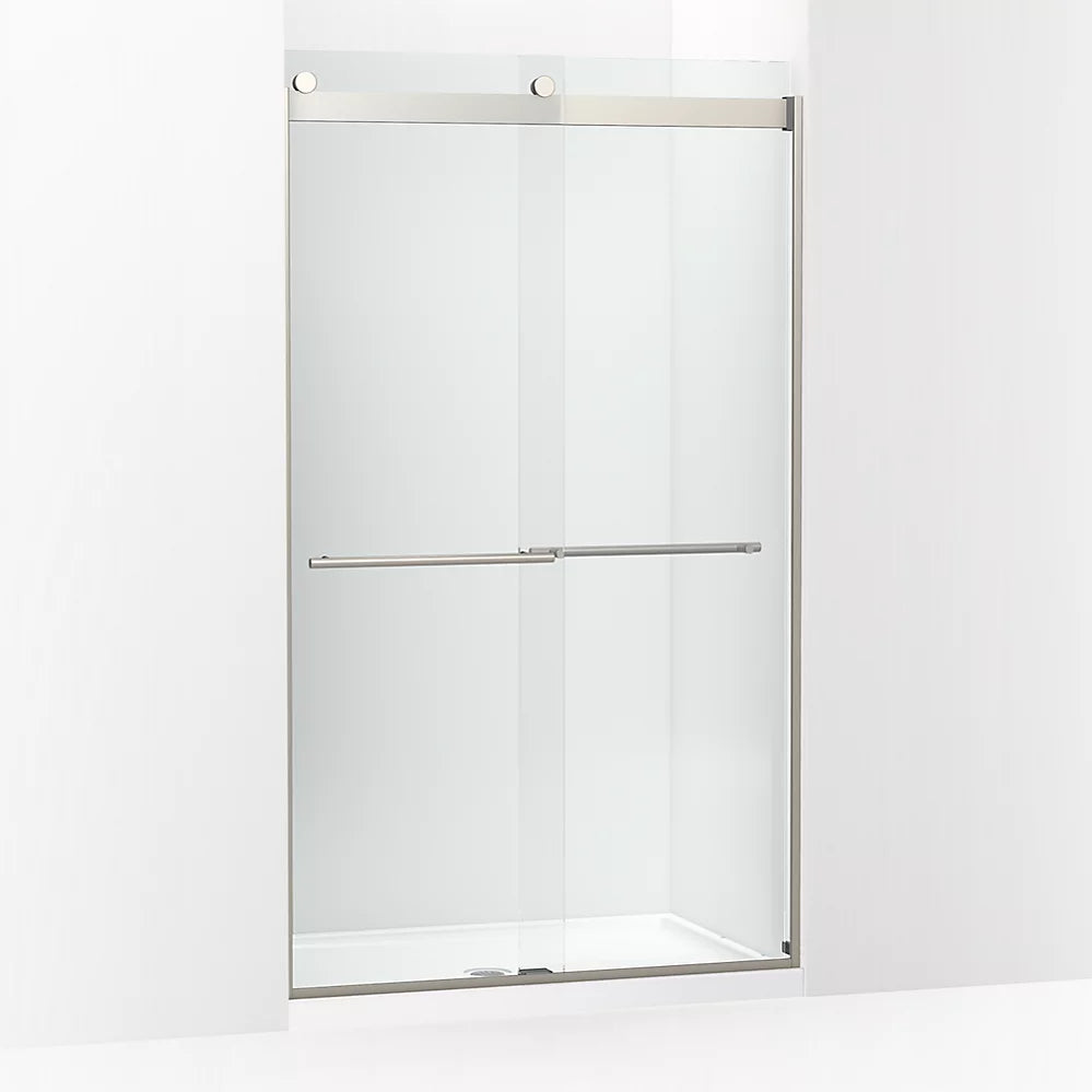 Kohler Levity® Plus Sliding Shower door (44.6" - 47.6" W x 81.6" H) wi – Omni Shower Doors
